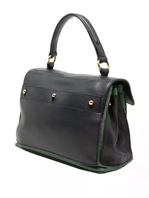 Saint Laurent Leather Muse Two Satchel - Black