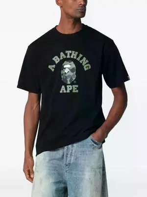 A BATHING APE 1st Camo College T-shirt