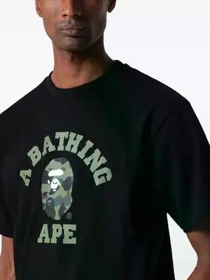 A BATHING APE 1st Camo College T-shirt