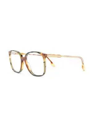 Victoria Beckham Square Frame Glasses - Neutrals
