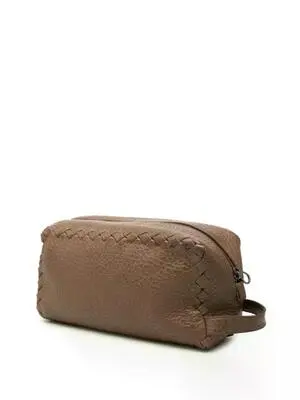 Bottega Veneta 2007-2011 Intrecciato Trimmed Cervo Toiletry Pouch