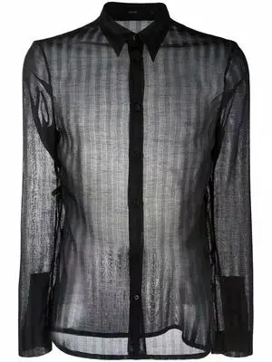 SAPIO Semi Sheer-design Shirt