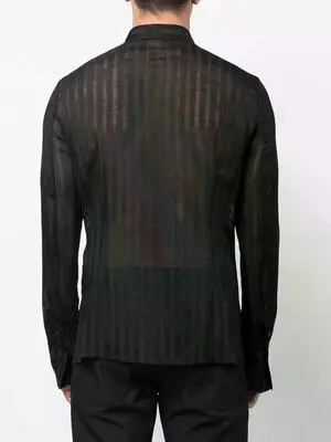 SAPIO Semi Sheer-design Shirt