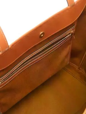 Celine Medium Triomphe Coated Canvas Cabas Tote Bag