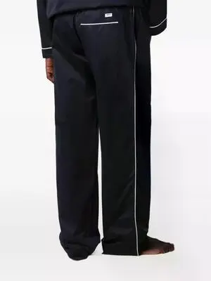 TEKLA Piped-trim Pajama Pants
