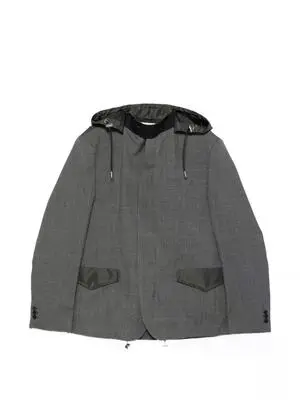 Sacai Hooded Panelled Jacket
