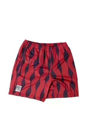 PARRA Waved Pattern Shorts