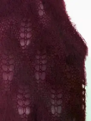 FORTE_FORTE Open-knit Vest