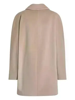 Max Mara Rebus Double-breasted Coat - Neutrals