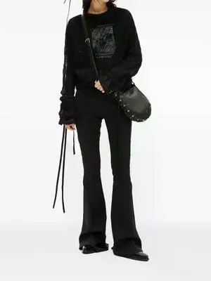 ANN DEMEULEMEESTER Christabel Open-knit Sweater