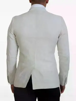 Dolce & Gabbana Single-breasted Linen Blazer