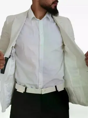 Dolce & Gabbana Single-breasted Linen Blazer