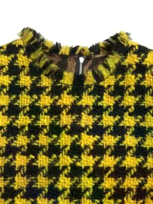 Dolce & Gabbana Houndstooth Pattern A-line Dress