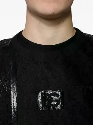 Dolce & Gabbana Floral-lace T-shirt