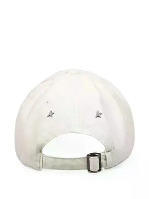 GOLDEN GOOSE Logo Patch Baseball Cap - Neutrals