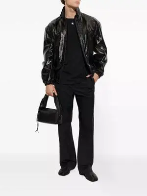 COURREGES Logo-embroidered Tailored Trousers