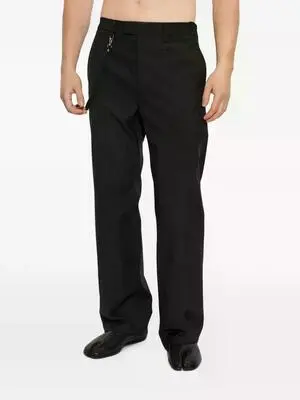 COURREGES Logo-embroidered Tailored Trousers