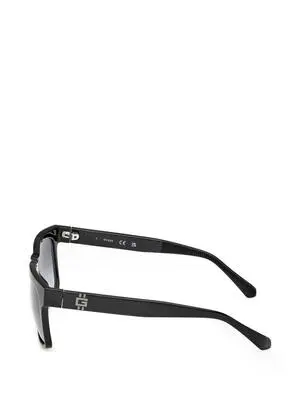 Guess Logo-plaque Rectangle-frame Sunglasses