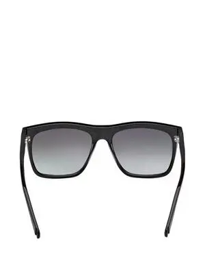Guess Logo-plaque Rectangle-frame Sunglasses