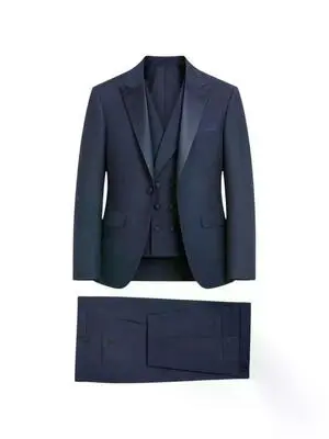 ETIEM TEXTIL S.L. Peak-lapel Three-piece Suit