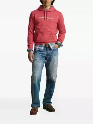 Polo Ralph Lauren Logo Print Drawstring Hoodie