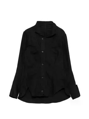 Yohji Yamamoto Cotton High-neck Jacket