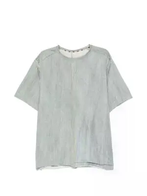 ZIGGY CHEN Exposed-seam T-shirt