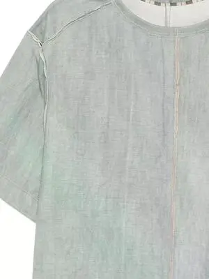 ZIGGY CHEN Exposed-seam T-shirt