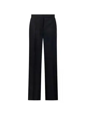 Max Mara Pressed-crease Wide-leg Trousers