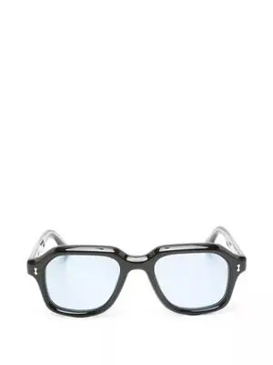 Chimi Kai Geometric-frame Sunglasses - Black