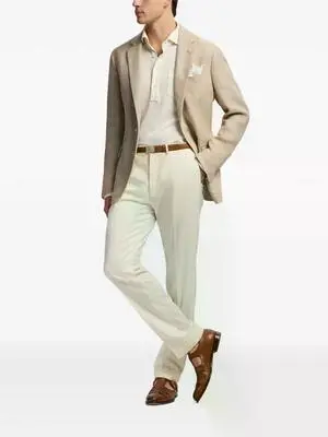 Ralph Lauren Purple Label Hadley Herringbone Blazer