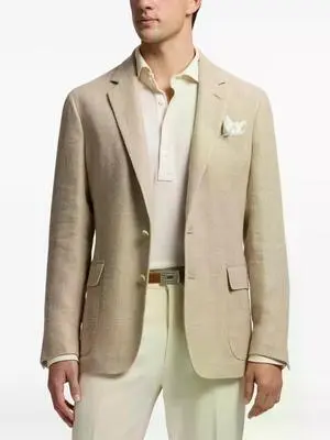Ralph Lauren Purple Label Hadley Herringbone Blazer