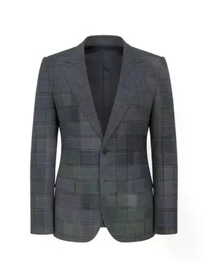Dolce & Gabbana Plaid-pattern Single-breasted Blazer