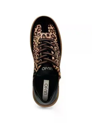 Liu Jo Leopard-print Lace-up Sneakers