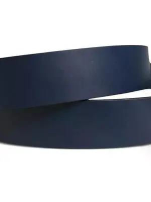 Dolce & Gabbana Logo Plaque Leather Belt