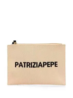 Patrizia Pepe Logo Clutches
