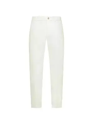 CRUNA Brera Slim-fit Trousers - White