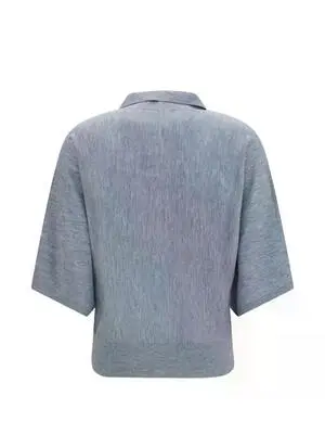 LISA YANG Norie Polo-collar Sweater