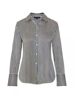 PATRICK ASSARAF Striped Long-sleeve Shirt