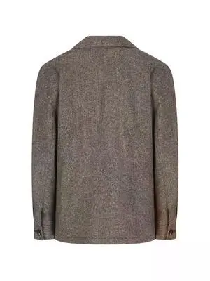 Tagliatore Button-up Patch-pocket Jacket - Brown