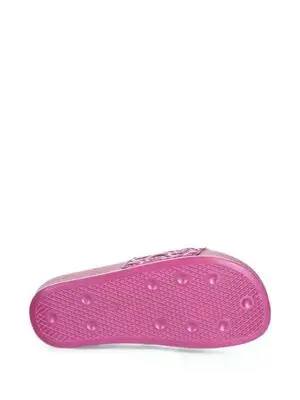 Liu Jo Logo-embossed Platform Slides
