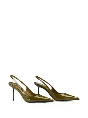 LE SILLA Bella Patent-leather Slingback Pumps