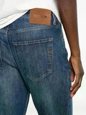 DONDUP Turn-up Hem Jeans With Faded Effect