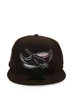 New Era 59fifty Tampa Bay Rays Baseball Cap - Brown