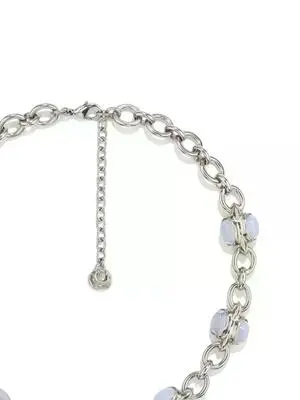 GOOSSENS Chalcedony Embellished -tone Brass Necklace