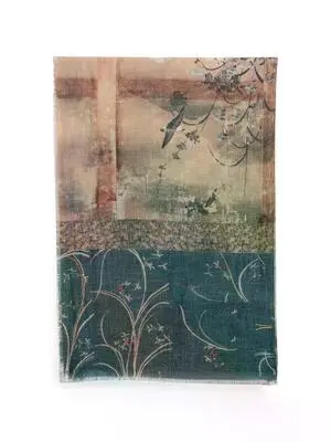 PIERRE-LOUIS MASCIA Floral-print Scarf - Neutrals