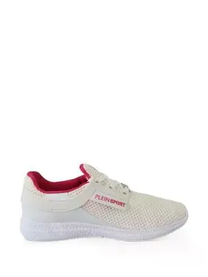 PLEIN SPORT Mesh Panel Lace-up Sneakers - Neutrals