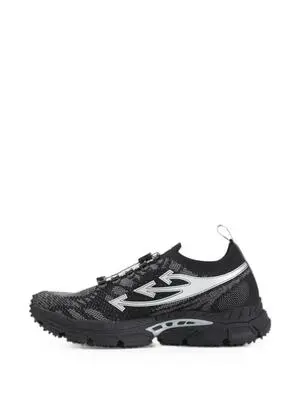 Off-White Be Right Back Intarsia Knit Sneakers - Black