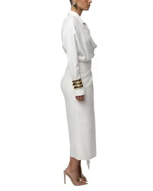 JLUXLABEL Skyline Wrap Midi Dress