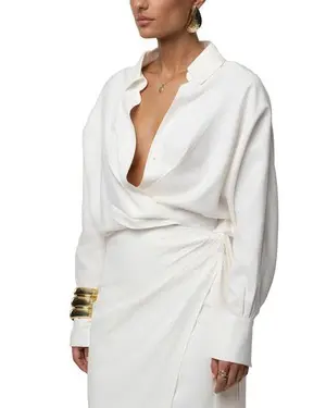 JLUXLABEL Skyline Wrap Midi Dress